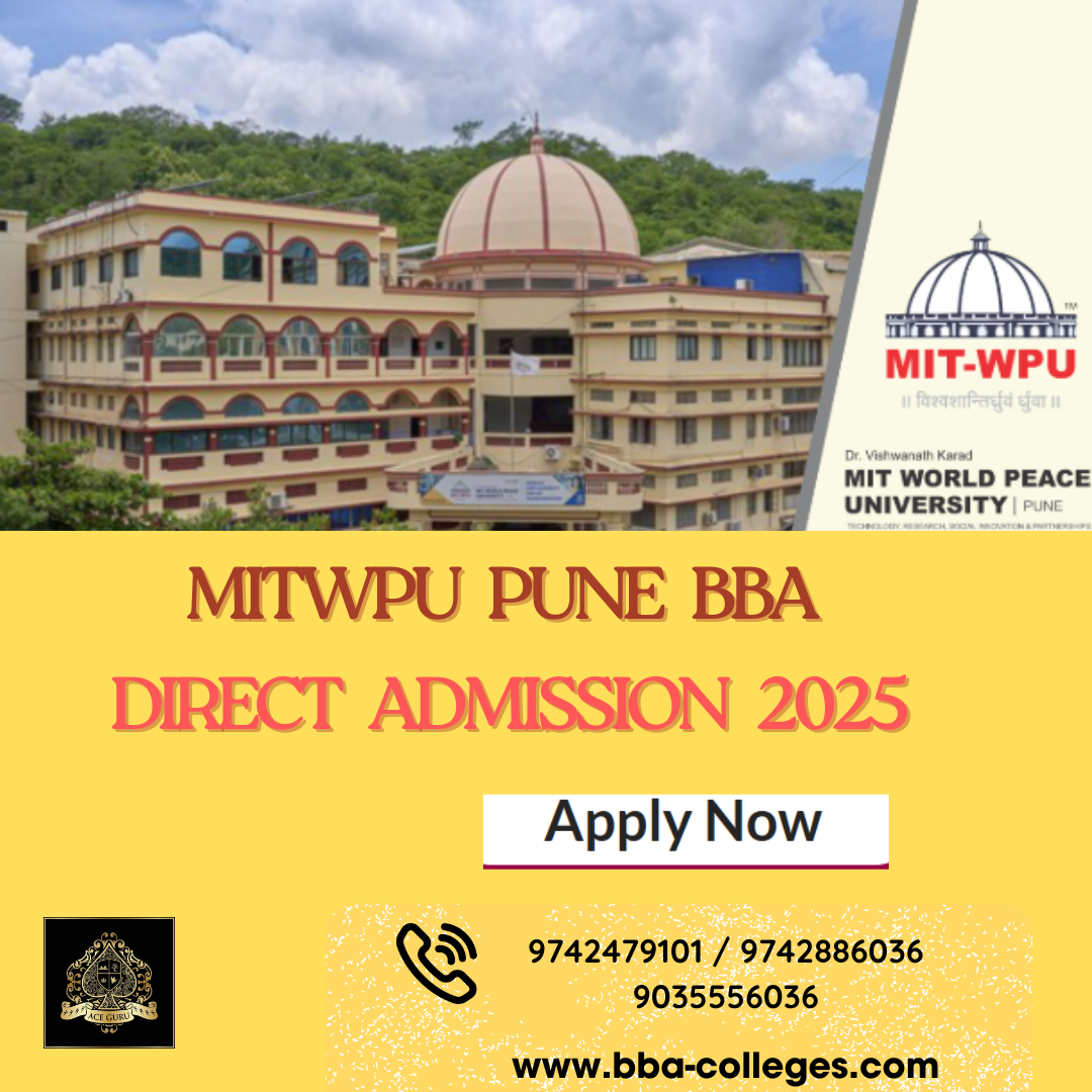 MITWPU Pune 2025-26 Session BBA Direct Admission.